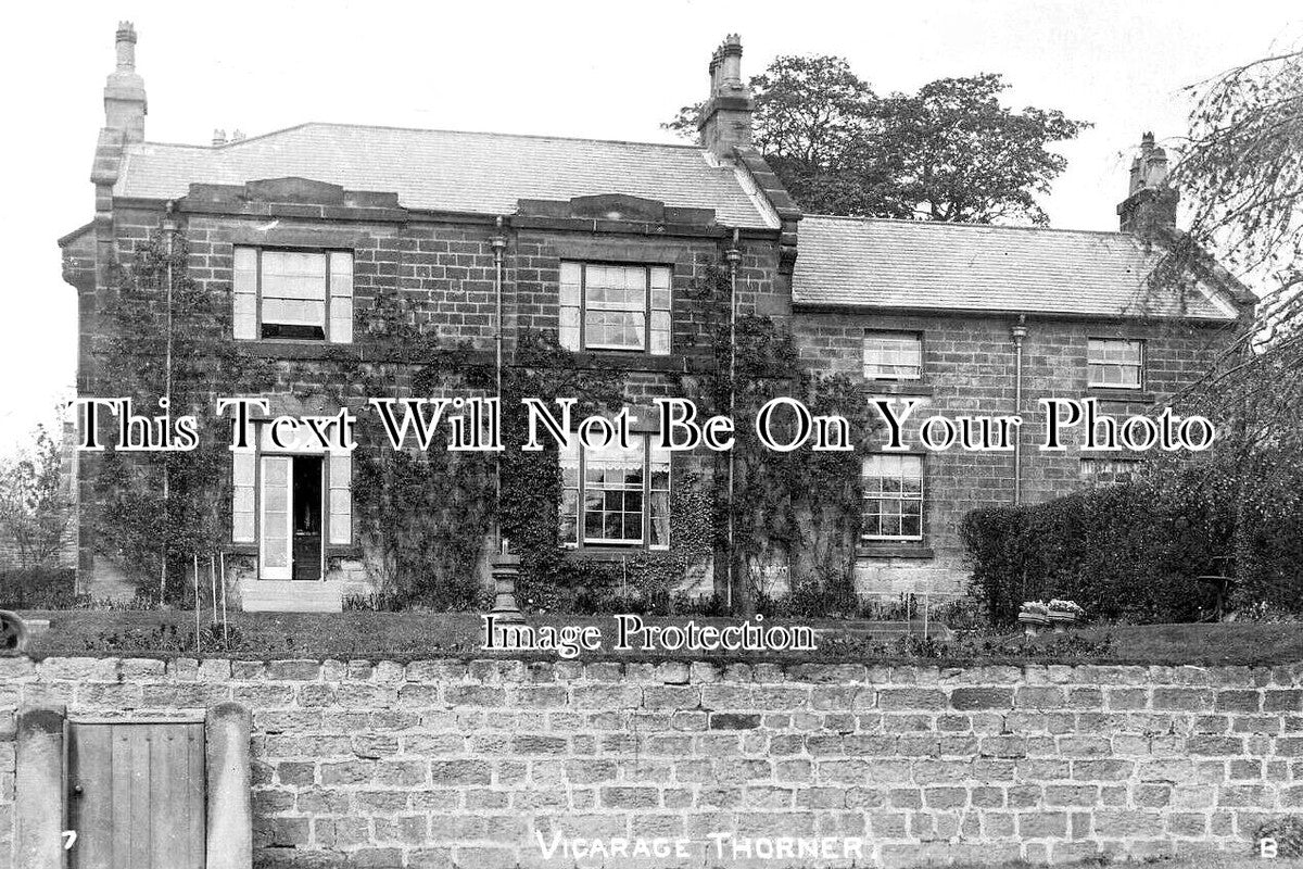 YO 9725 - Thorner Vicarage, Yorkshire c1919 – JB Archive