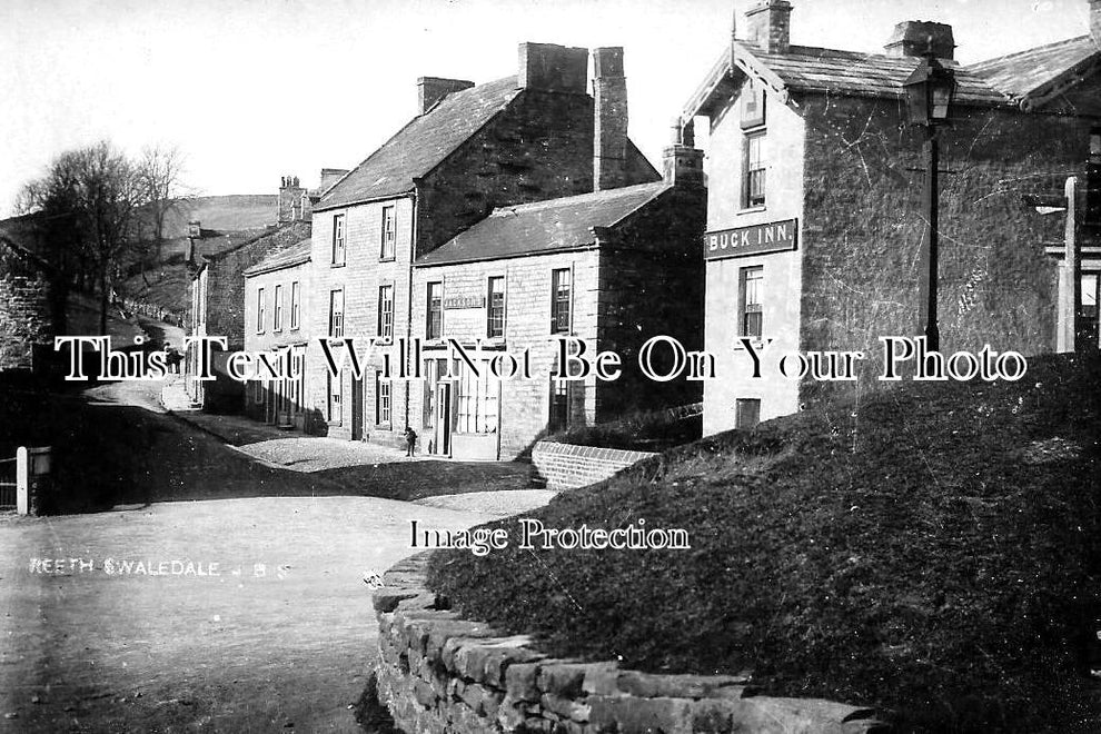 YO 9818 - The Buck Inn Pub, Reeth, Swaledale, Yorkshire – JB Archive